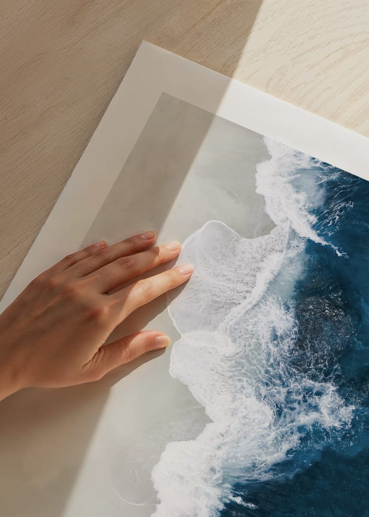 Crashing Sea Waves Poster | Naturbilder | Gallerix.de