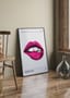 Passion Pink Lips Poster | | Gallerix.de
