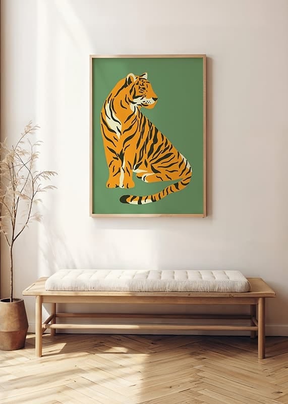 Le Tigre Poster | Kinderposter | Gallerix.de
