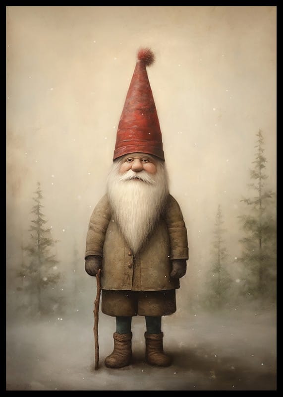 Christmas Gnome Poster | Weihnachten | Gallerix.de