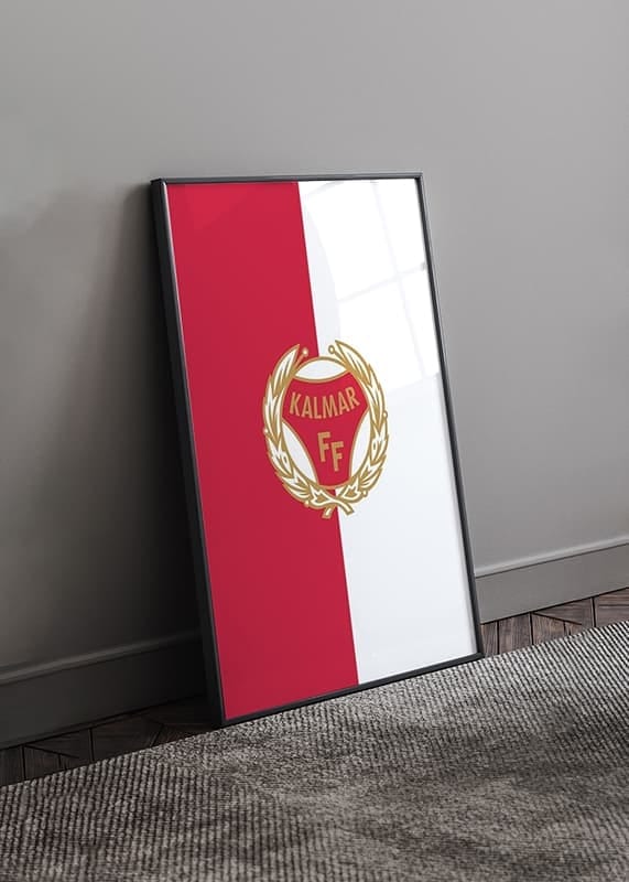 Kalmar FF Logo No3 Poster | Kalmar FF | Gallerix.se