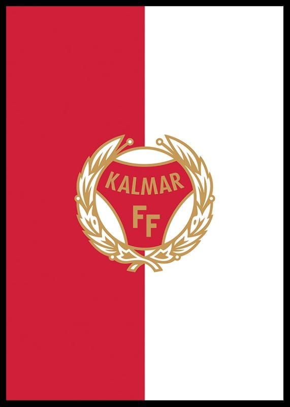 Kalmar FF Logo No3 Poster | Kalmar FF | Gallerix.se