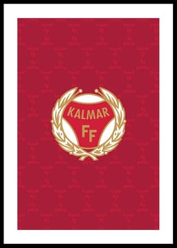 Kalmar FF Logo No2 Poster | Kalmar FF | Gallerix.se