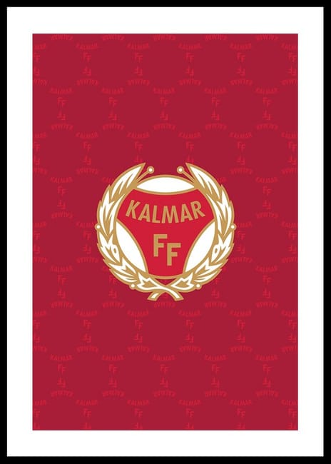 Kalmar FF Logo No2 Poster | Kalmar FF | Gallerix.se