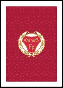 Kalmar FF Logo No1 Poster | Kalmar FF | Gallerix.se