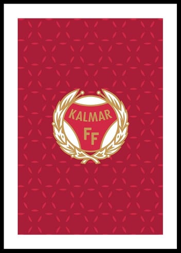 Kalmar FF Logo No1 Poster | Kalmar FF | Gallerix.se