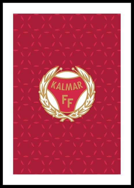 Kalmar FF Logo No1 Poster | Kalmar FF | Gallerix.se