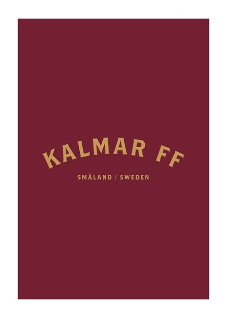 Kalmar FF Branding No1 Poster | Kalmar FF | Gallerix.se