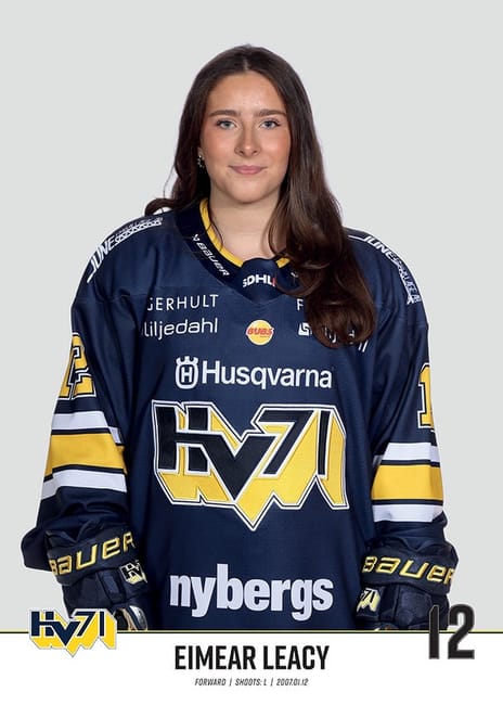 Eimear Leacy #12 HV71 2023/2024 Poster | HV71 | Gallerix.se