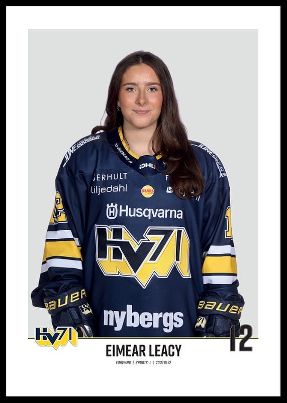 Eimear Leacy #12 HV71 2023/2024 Poster | HV71 | Gallerix.se
