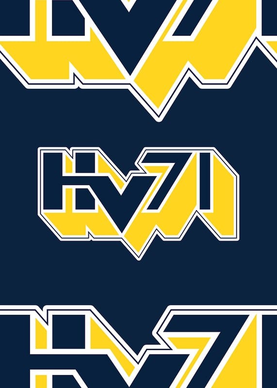 HV71 Logo Branded Poster | HV71 | Gallerix.se