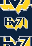 HV71 Logo Branded Poster | HV71 | Gallerix.se