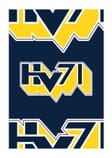 HV71 Logo Branded Poster | HV71 | Gallerix.se