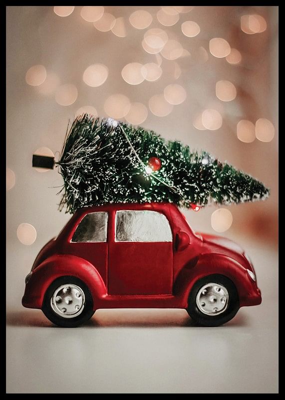 Red car decor store
