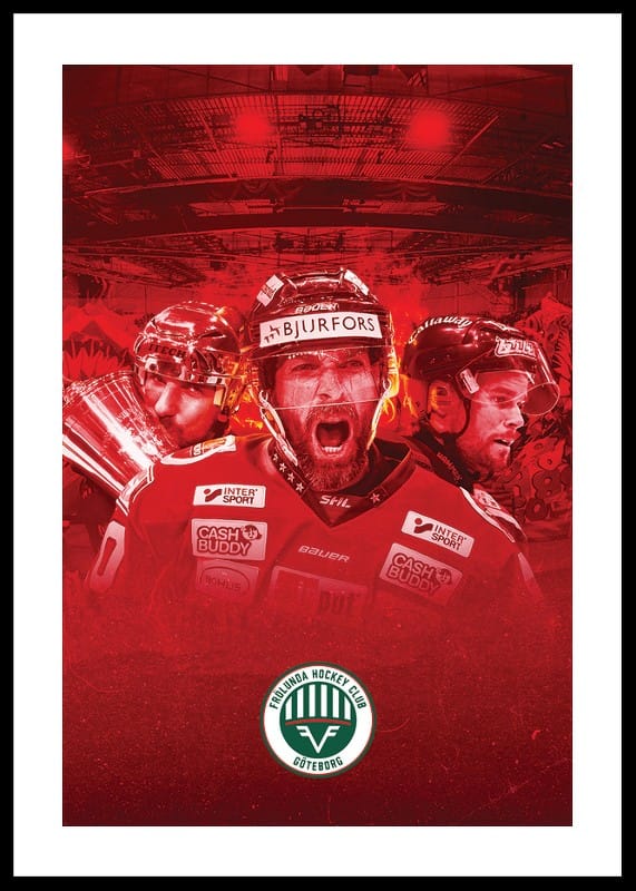 Frölunda HC Legends Collage No1 Poster | Frölunda HC | Gallerix.se