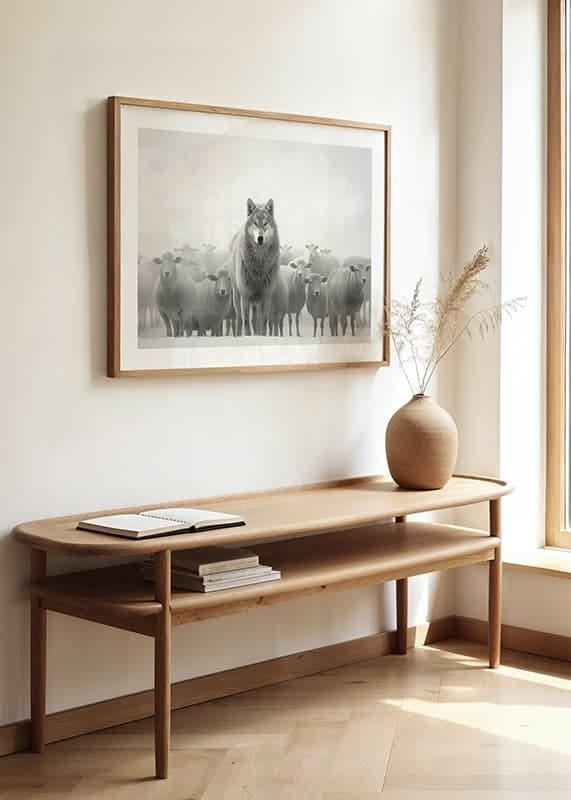 Wolf Among Sheep Poster | Djur | Gallerix.se