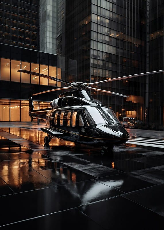 Helicopter Street View No1 Poster | Mode | Gallerix.de