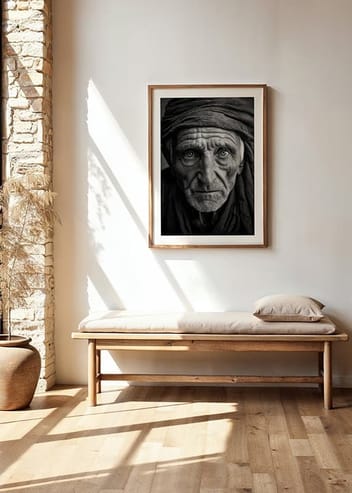 Old Man Poster | Fotokonst | Gallerix.se