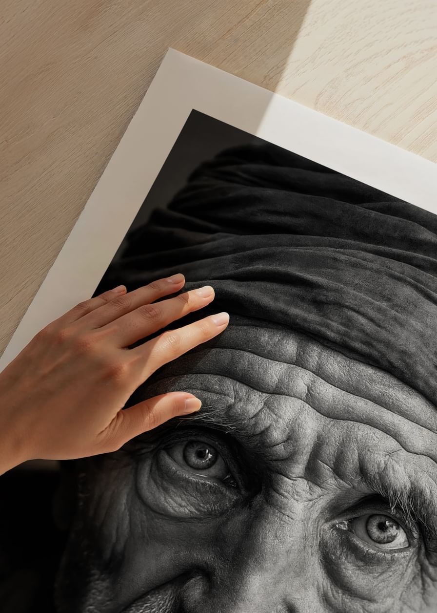 Old Man Poster | Fotokonst | Gallerix.se