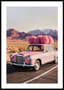 Mercedes-Benz Vintage Pink Poster | Fotokonst | Gallerix.se