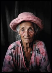 Old Woman Poster | Fotokonst | Gallerix.se