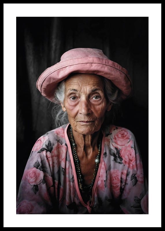 Old Woman Poster | Fotokonst | Gallerix.se