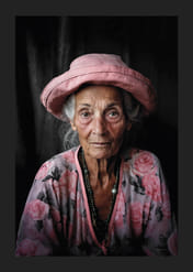 Old Woman Poster | Fotokonst | Gallerix.se