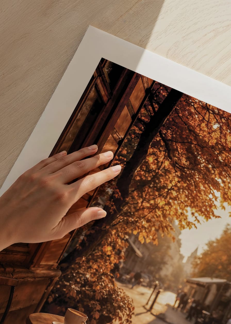 Autumn Café Poster | | Gallerix.se