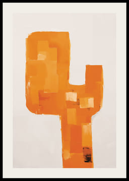 Amber Abstraction Poster | Abstrakte | Gallerix.de