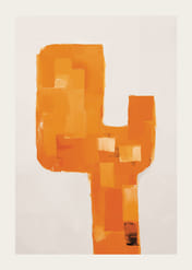 Amber Abstraction Poster | Abstrakte | Gallerix.de