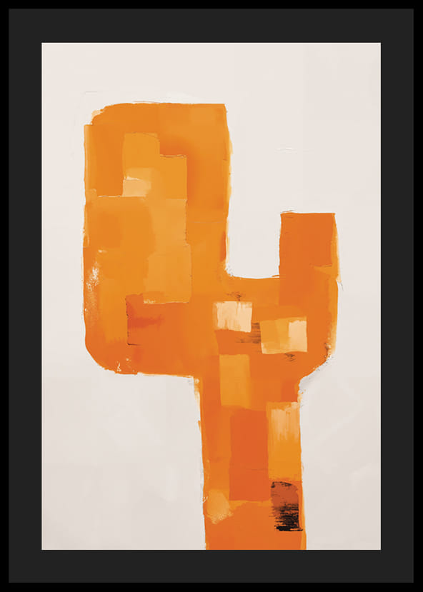 Amber Abstraction Poster | Abstrakte | Gallerix.de