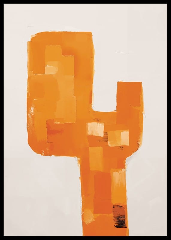 Amber Abstraction Poster | Abstrakte | Gallerix.de