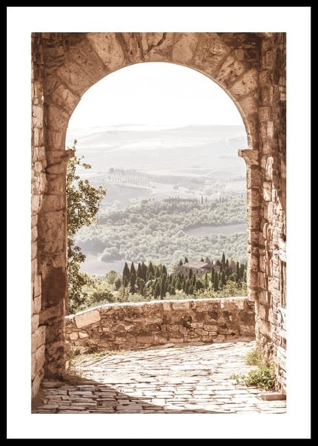 Tuscan Archway Poster | Natur | Gallerix.se