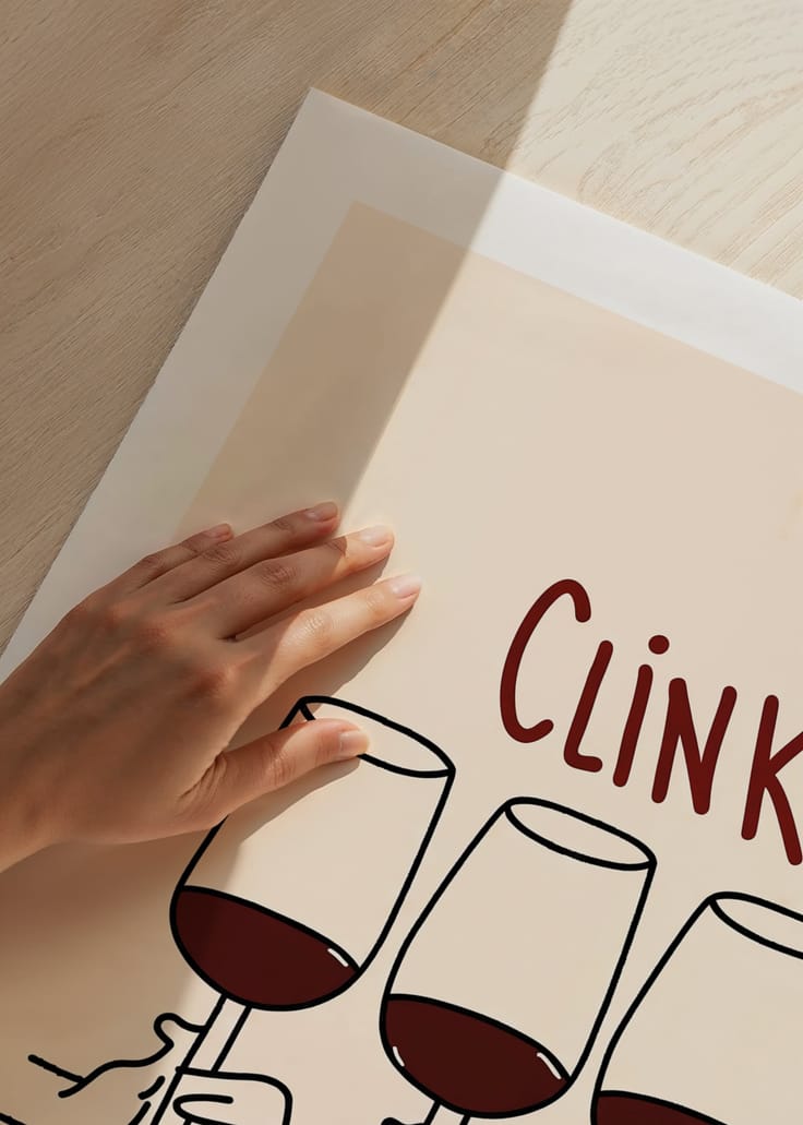 Clink Clink Poster | | Gallerix.se