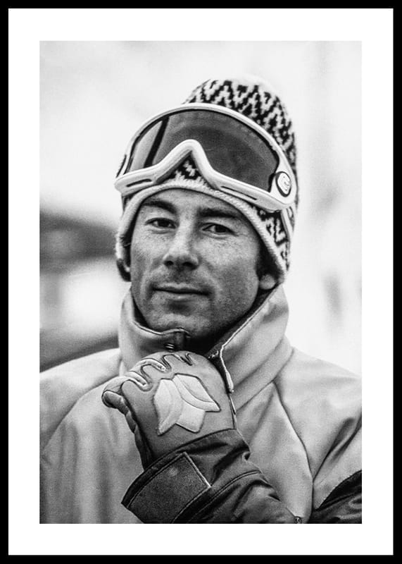Ingemar Stenmark Portrait 1979 Poster | Ikoniska fotografier | Gallerix.se