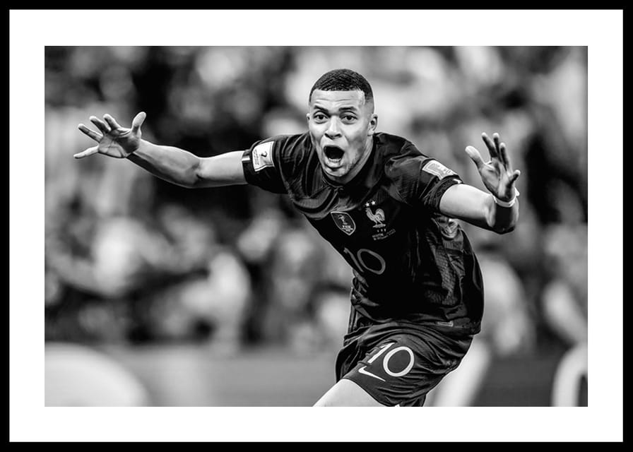 Kylian Mbappé World Cup 2022 Poster | Sports and Work out | Gallerix.co.uk