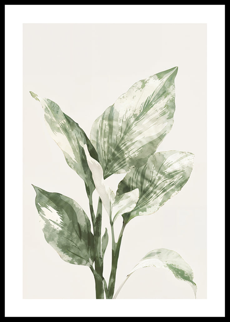 Botanicqal Greenery Poster | Pflanzen | Gallerix.de