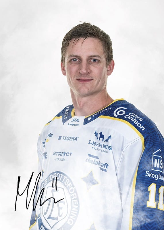 Martin Karlsson #11 Leksands IF 2024/2024 Poster | Leksands IF ...