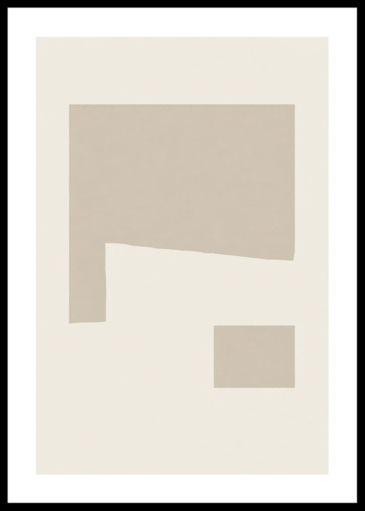 Soft Abstract Balance Poster | Abstrakt | Gallerix.se