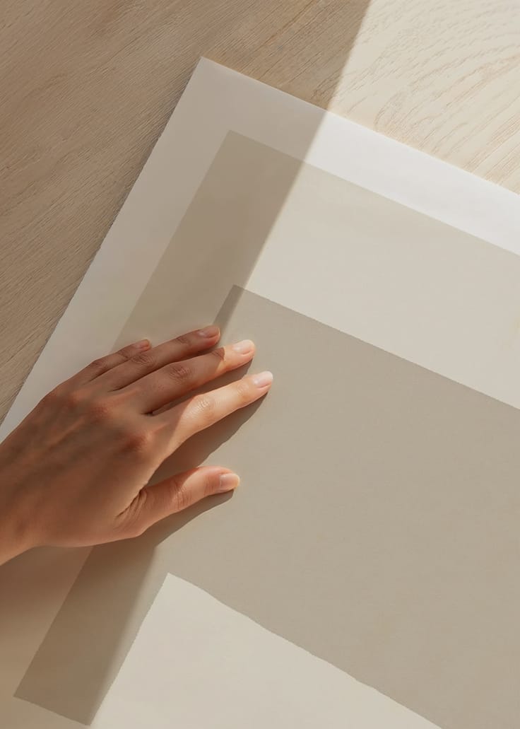 Soft Abstract Balance Poster | Abstrakt | Gallerix.se