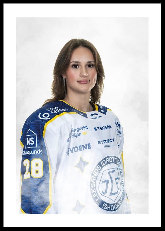 Linnea Horn #28 Leksands IF 2024/2024 Poster | Leksands IF | Gallerix.se