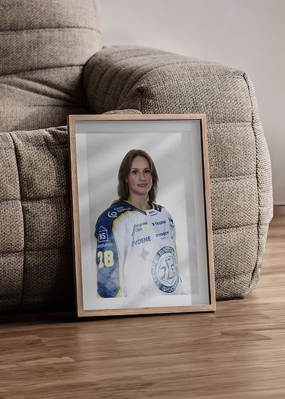 Linnea Horn #28 Leksands IF 2024/2024 Poster | Leksands IF | Gallerix.se
