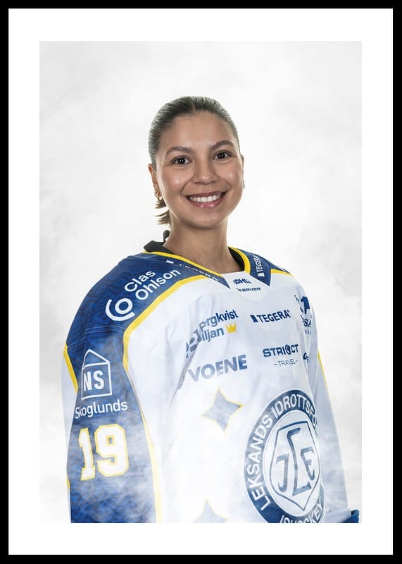 Lillian George #19 Leksands IF 2024/2024 Poster | Leksands IF | Gallerix.se