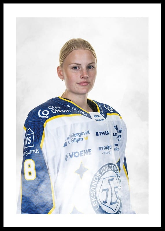 Karolin Malmquist #8 Leksands IF 2024/2024 Poster | Leksands IF | Gallerix.se
