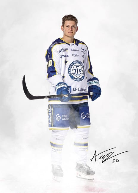 Axel Rindell #20 Leksands IF 2024/2024 Poster | Leksands IF | Gallerix.se