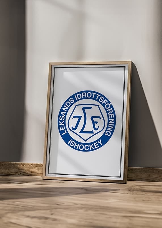Le Mat Logo Leksands IF Poster | Leksands IF | Gallerix.se