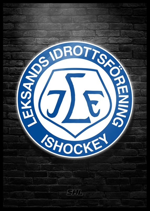 Brick Wall Logo Leksands IF Poster | Leksands IF | Gallerix.se