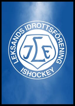 Logo Effect Leksands IF Poster | Leksands IF | Gallerix.se