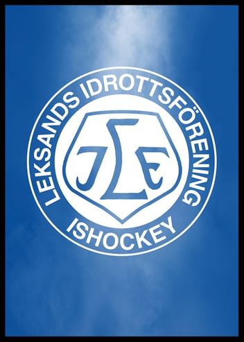 Logo Effect Leksands IF Poster | Leksands IF | Gallerix.se