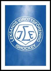 Logo Effect Leksands IF Poster | Leksands IF | Gallerix.se